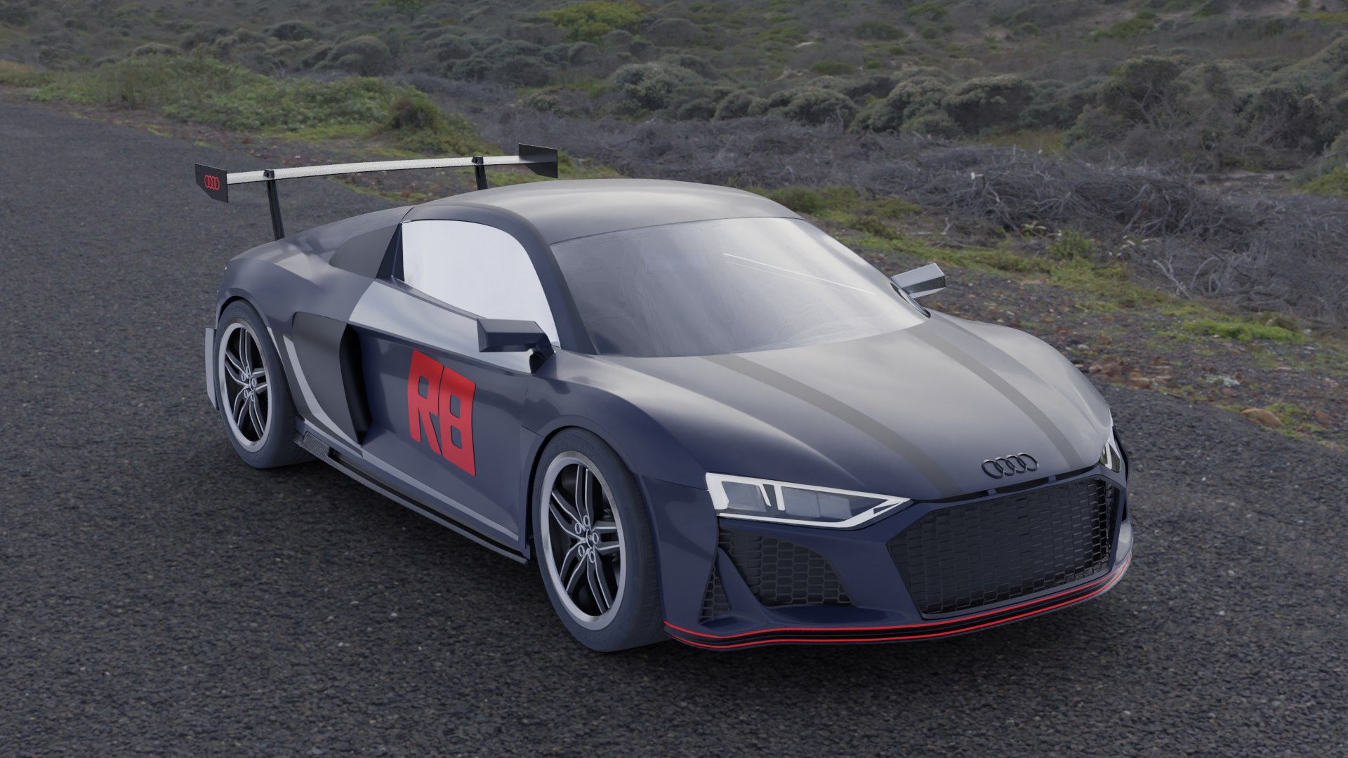 3D Audi R8 GT model - TurboSquid 2103544