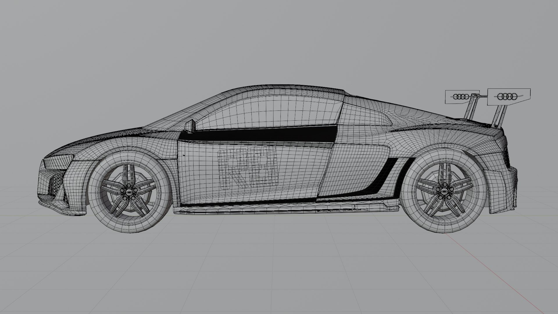 3D Audi R8 GT Model - TurboSquid 2103544