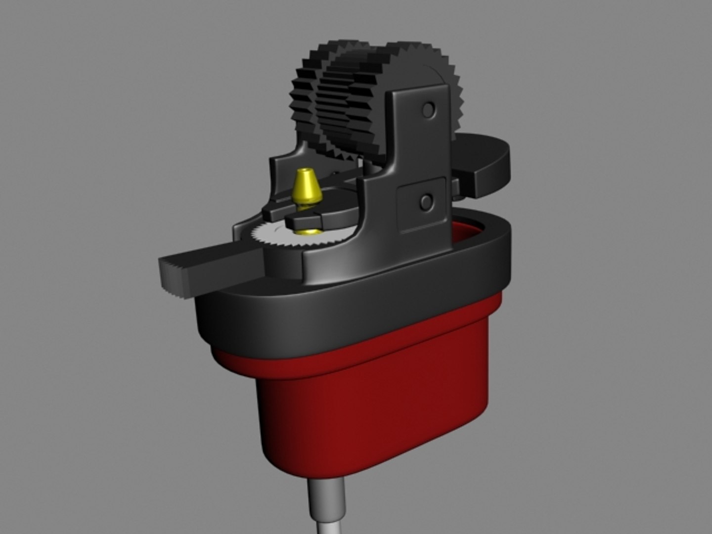 3d Model Lighter Spark