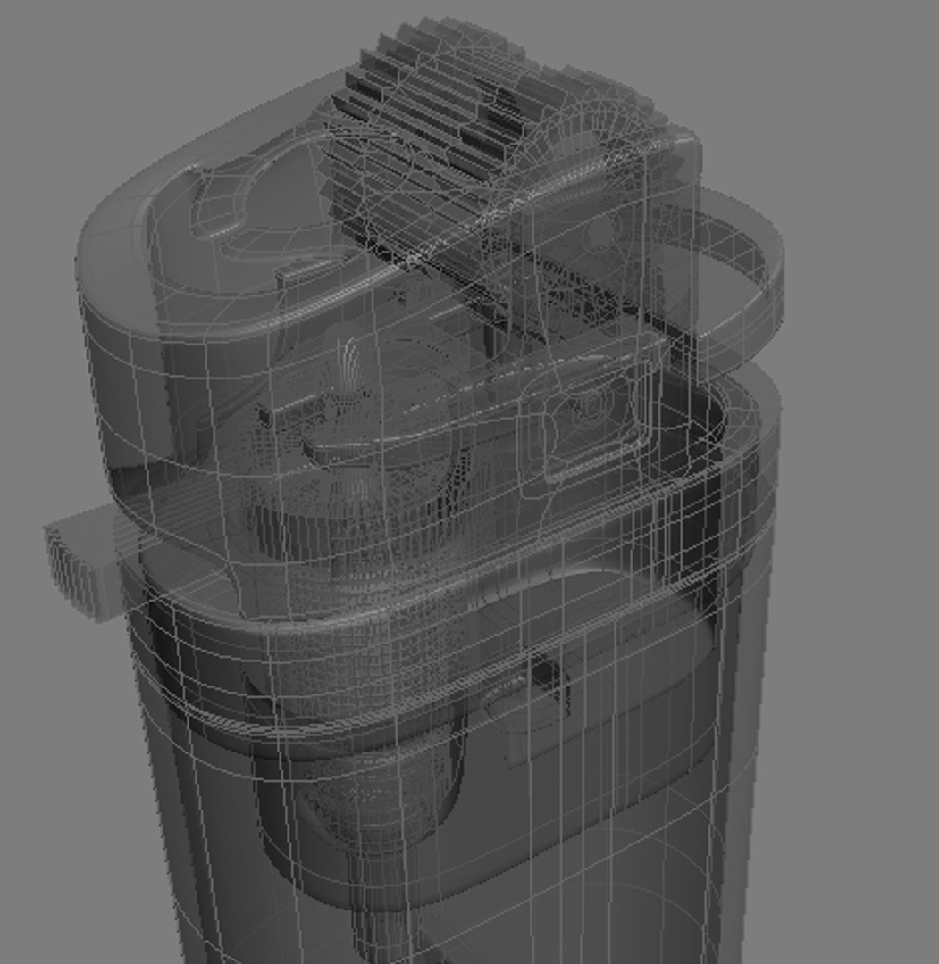 3d Model Lighter Spark