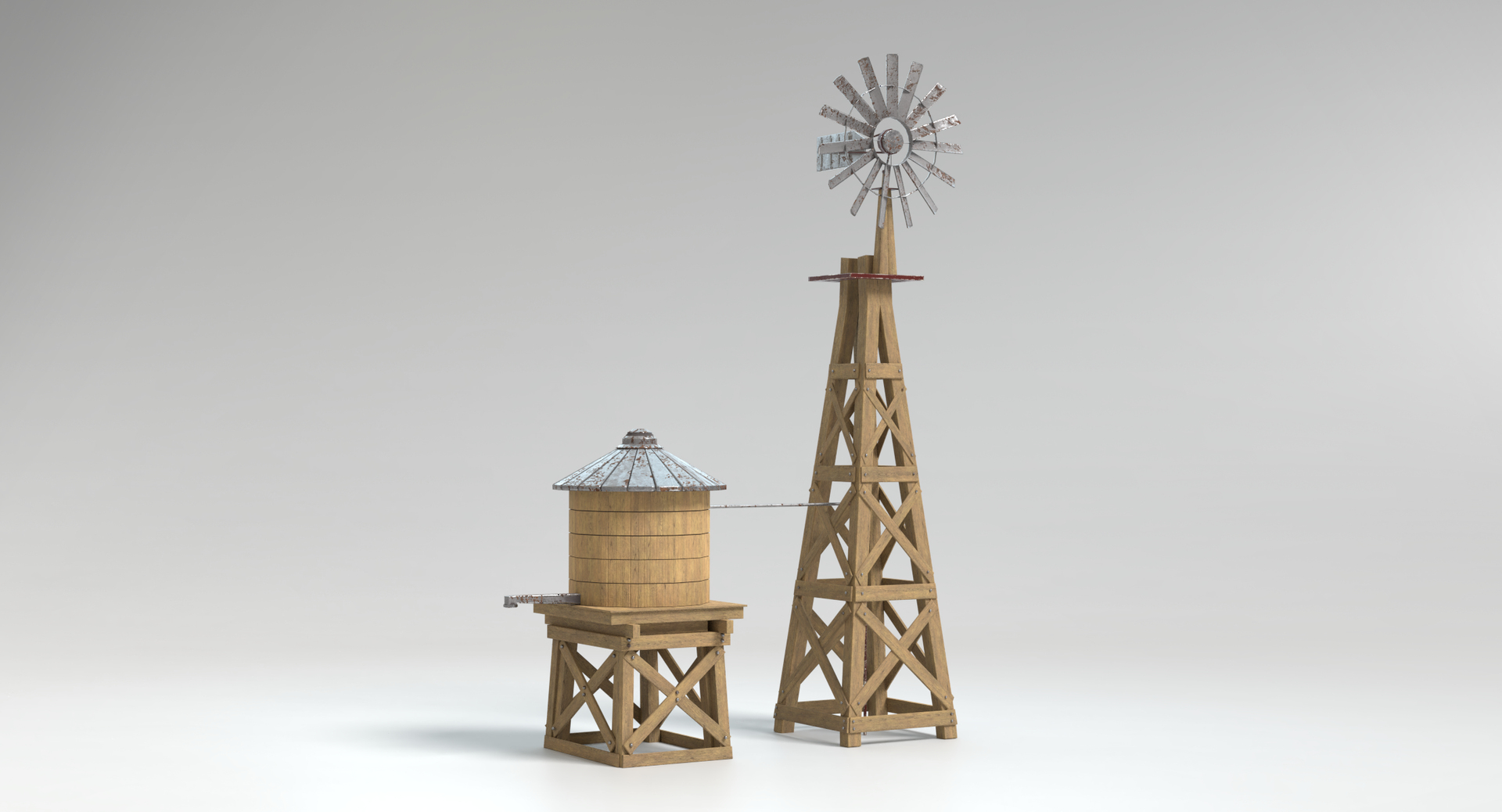 Rustic Farm Sets Model - TurboSquid 1414383