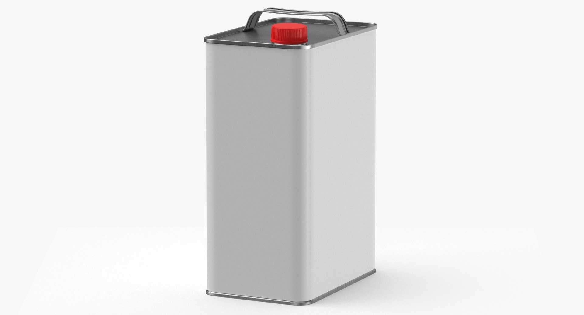 Automotive Fluids Type 03 Blank And Generic Label Clean 3D Model ...