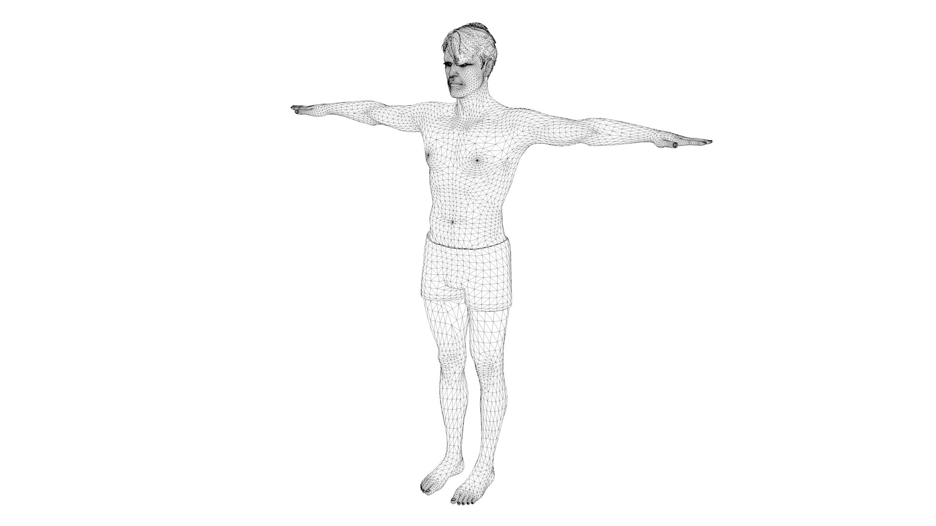 3D MAYA BASIC MAN FBX OBJ Model - TurboSquid 1759984