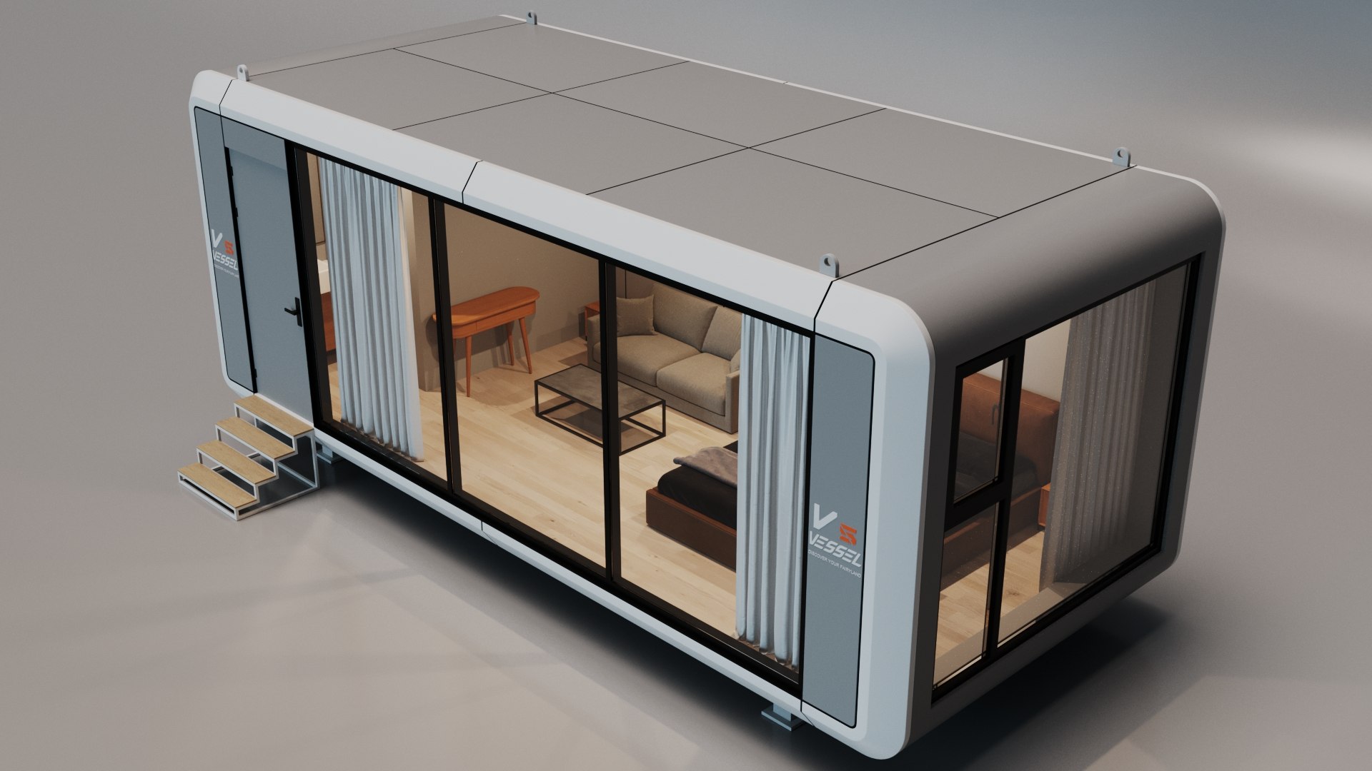 3D Vessel House V5 - TurboSquid 2283053