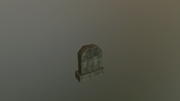3D grave 7 - pbr - TurboSquid 1322772
