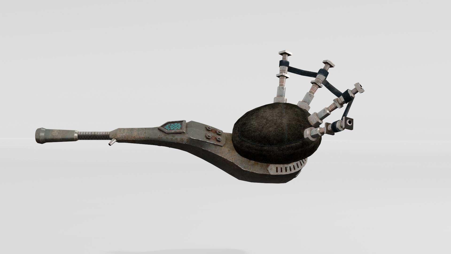 Metal Bagpipe - Monster Hunter World Model 3D - TurboSquid 1941026