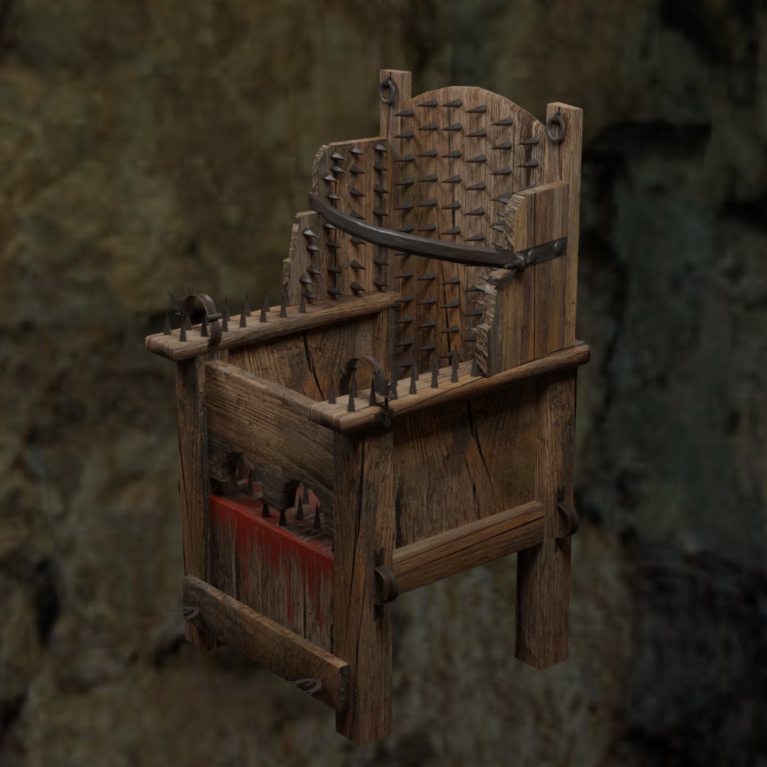 3D Torture Chair - TurboSquid 1724134