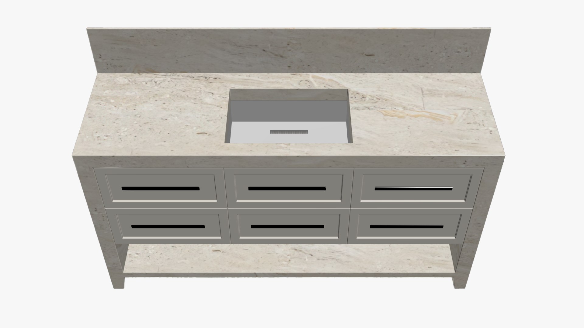 Bathroom Vanity model - TurboSquid 2040665