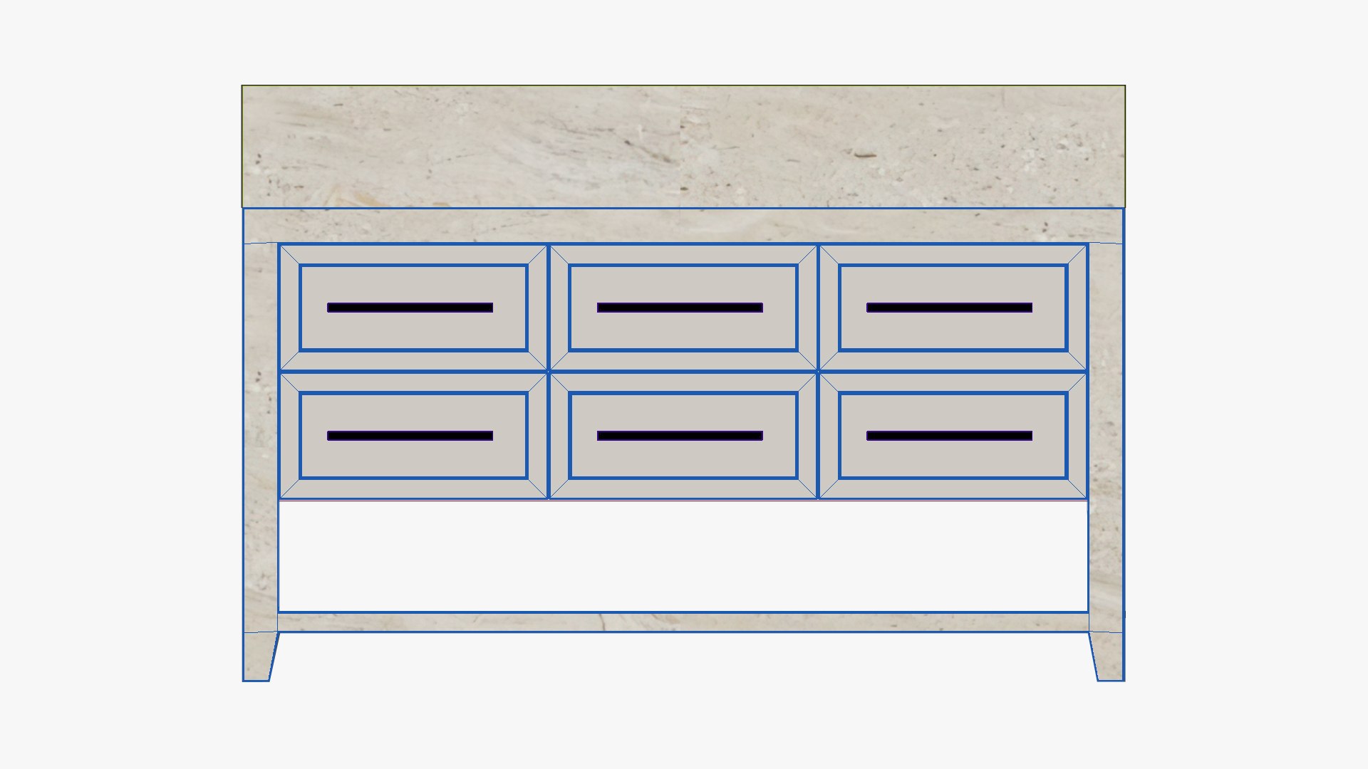 Bathroom Vanity model - TurboSquid 2040665