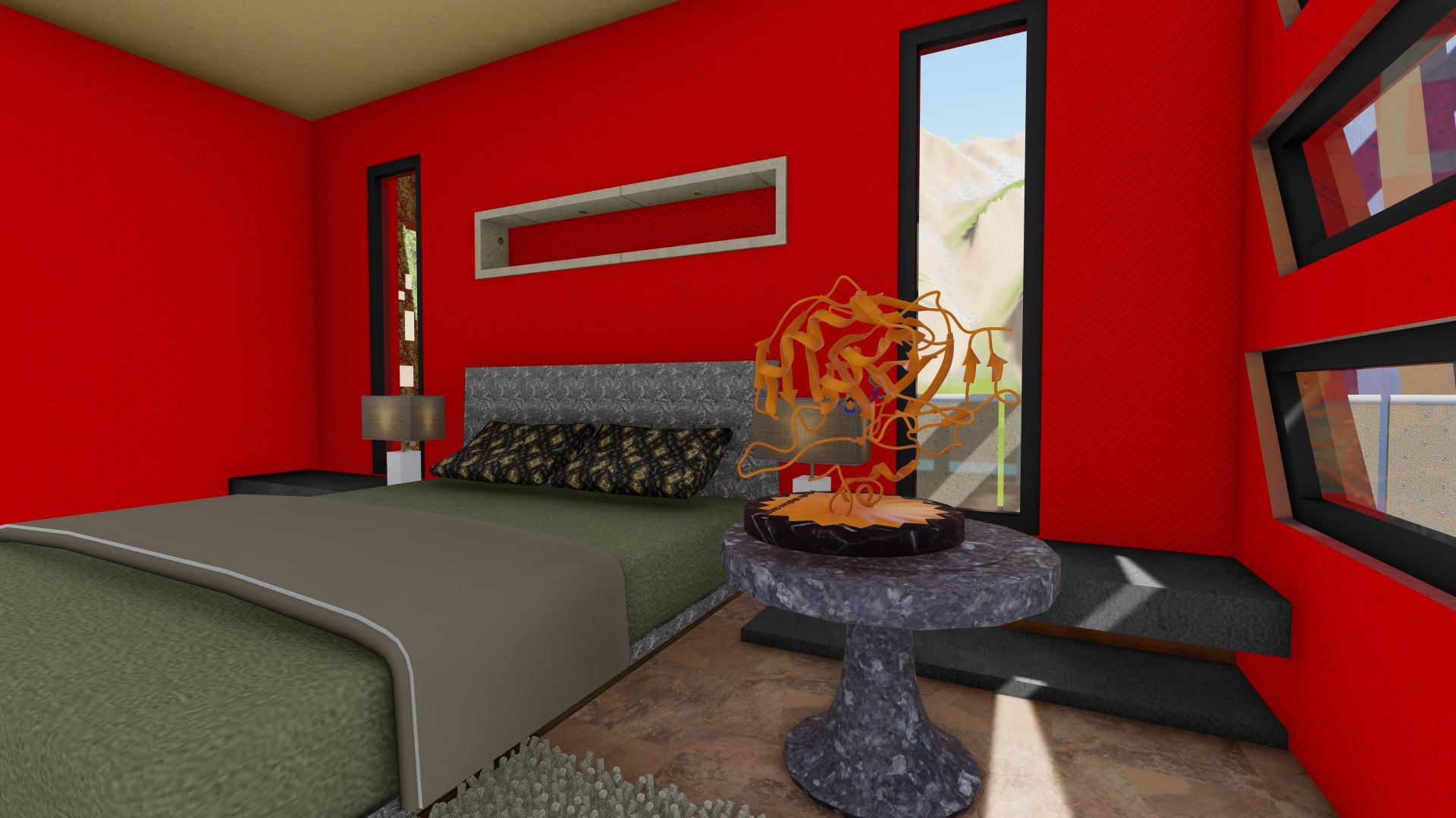 3D Model Protein Decoration - TurboSquid 2033270