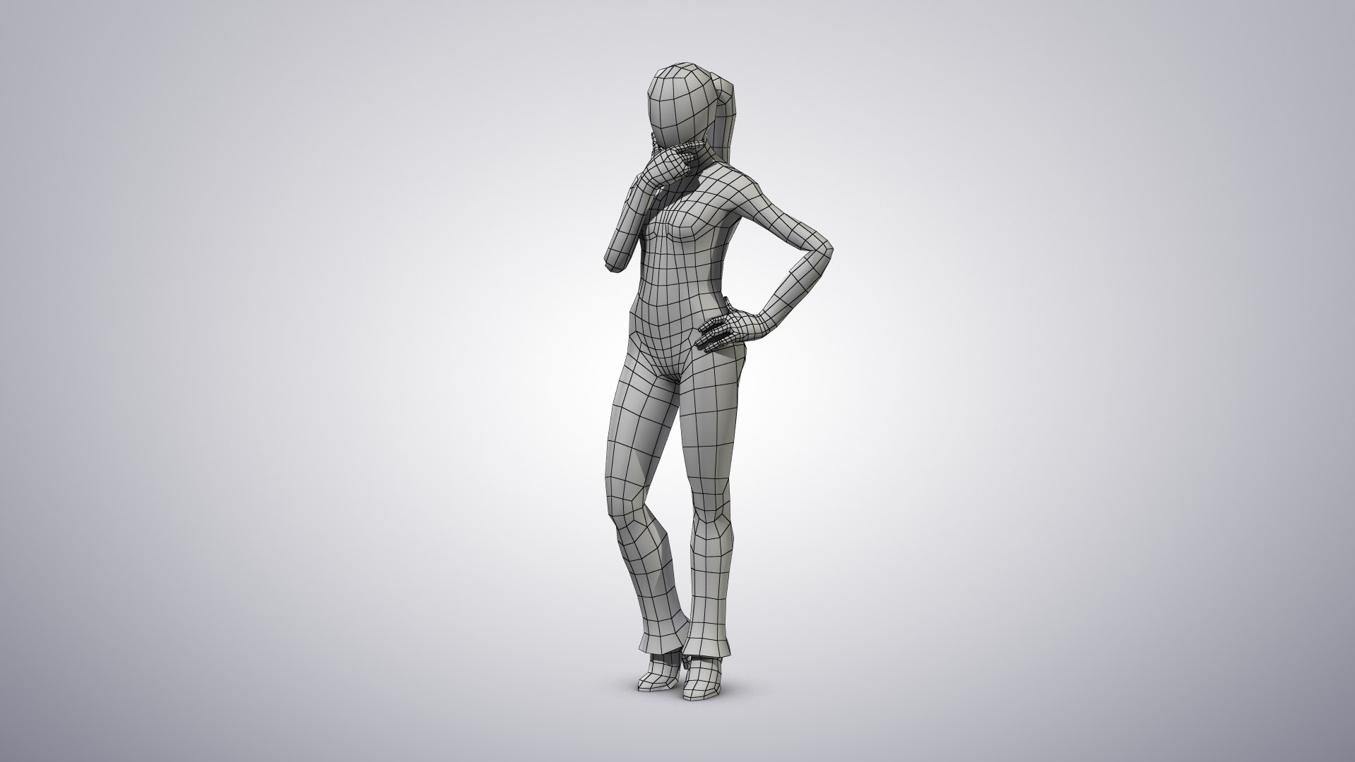 Character Rig 3D Model - TurboSquid 1171019