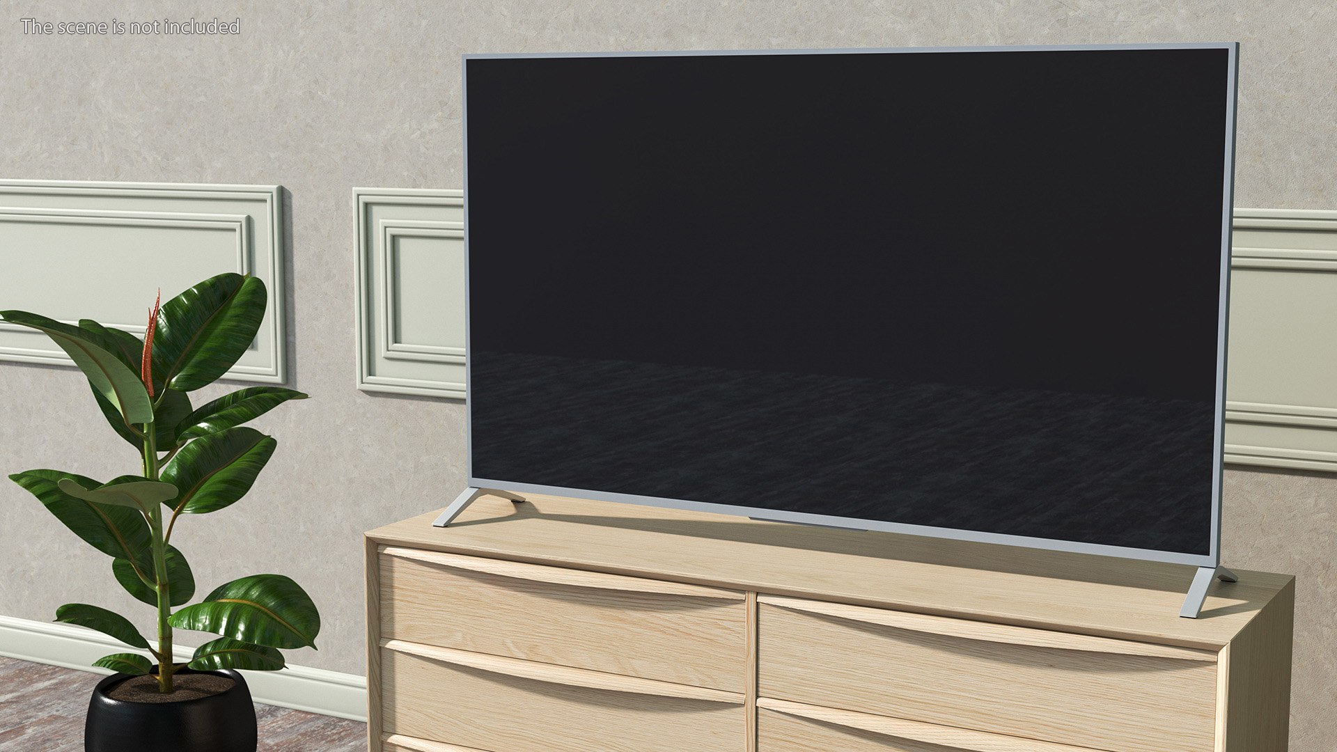 Modern Flat Screen TV 3D - TurboSquid 2264715