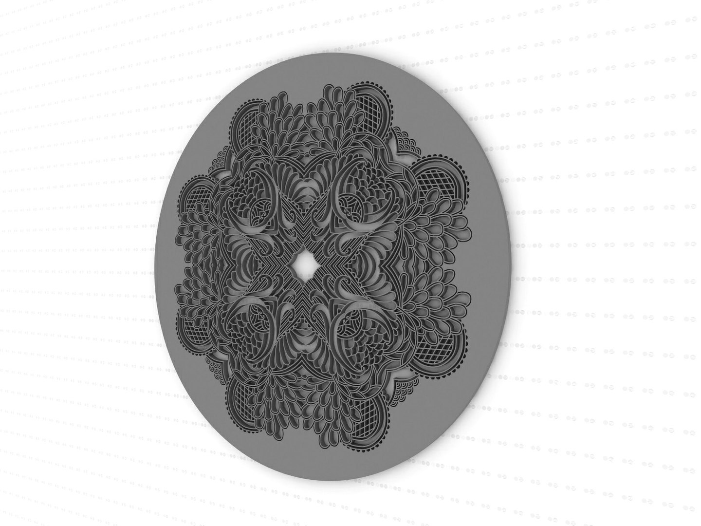 Mandala cnc model - TurboSquid 1441659