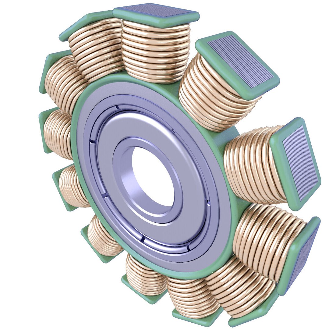3D DC Motor Stator 93 Model - TurboSquid 2383809
