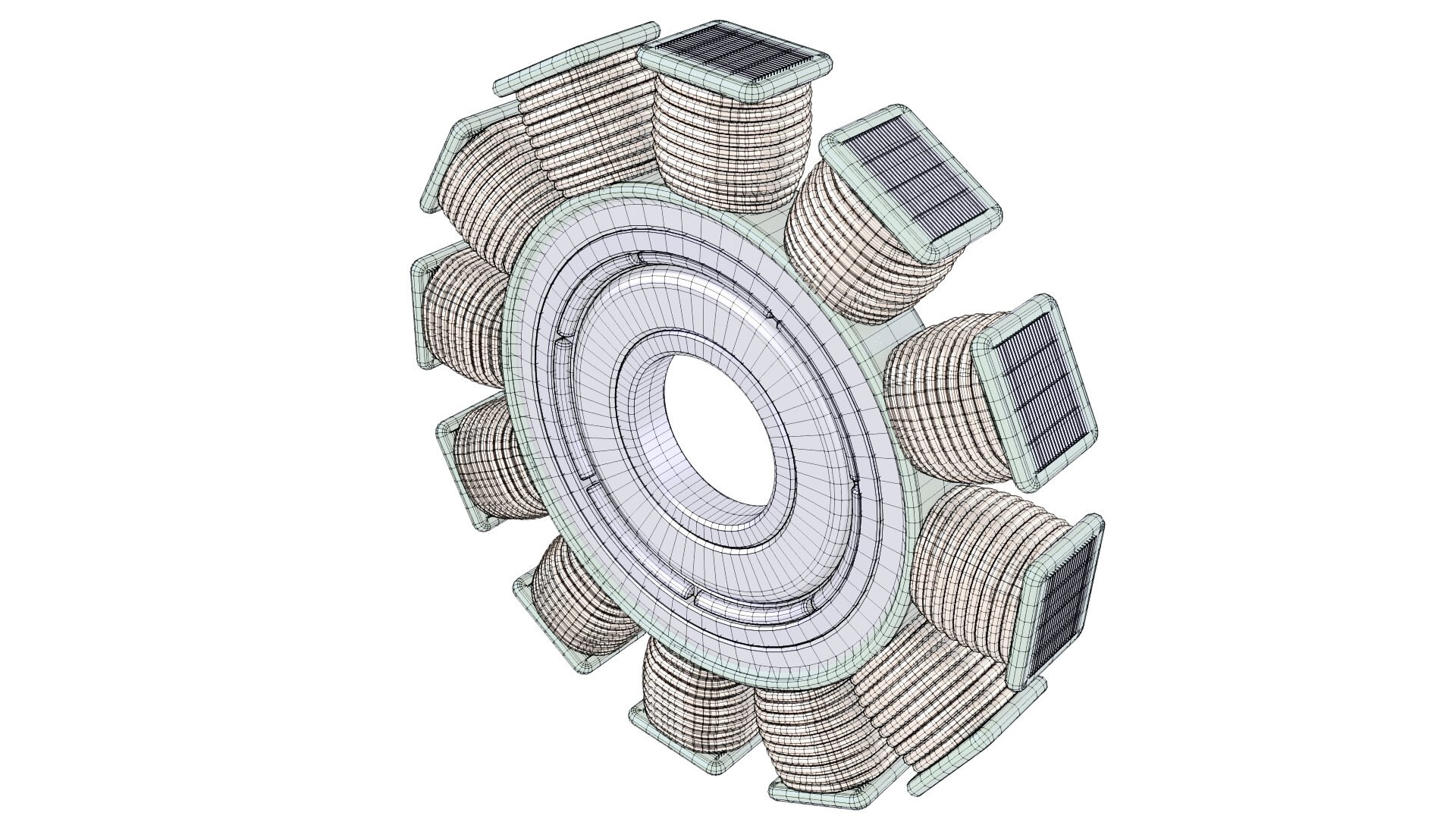 3D DC Motor Stator 93 Model - TurboSquid 2383809