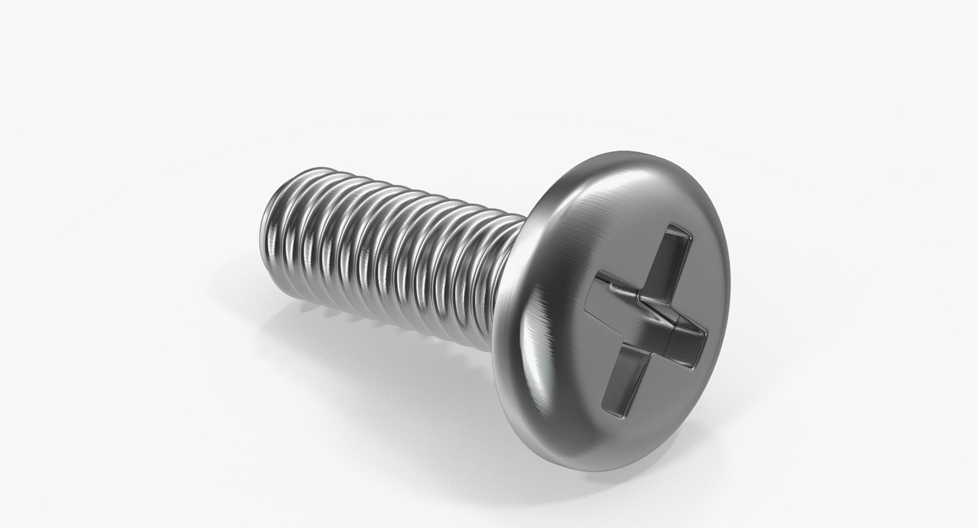 3D Machine Screw Model - TurboSquid 1253350