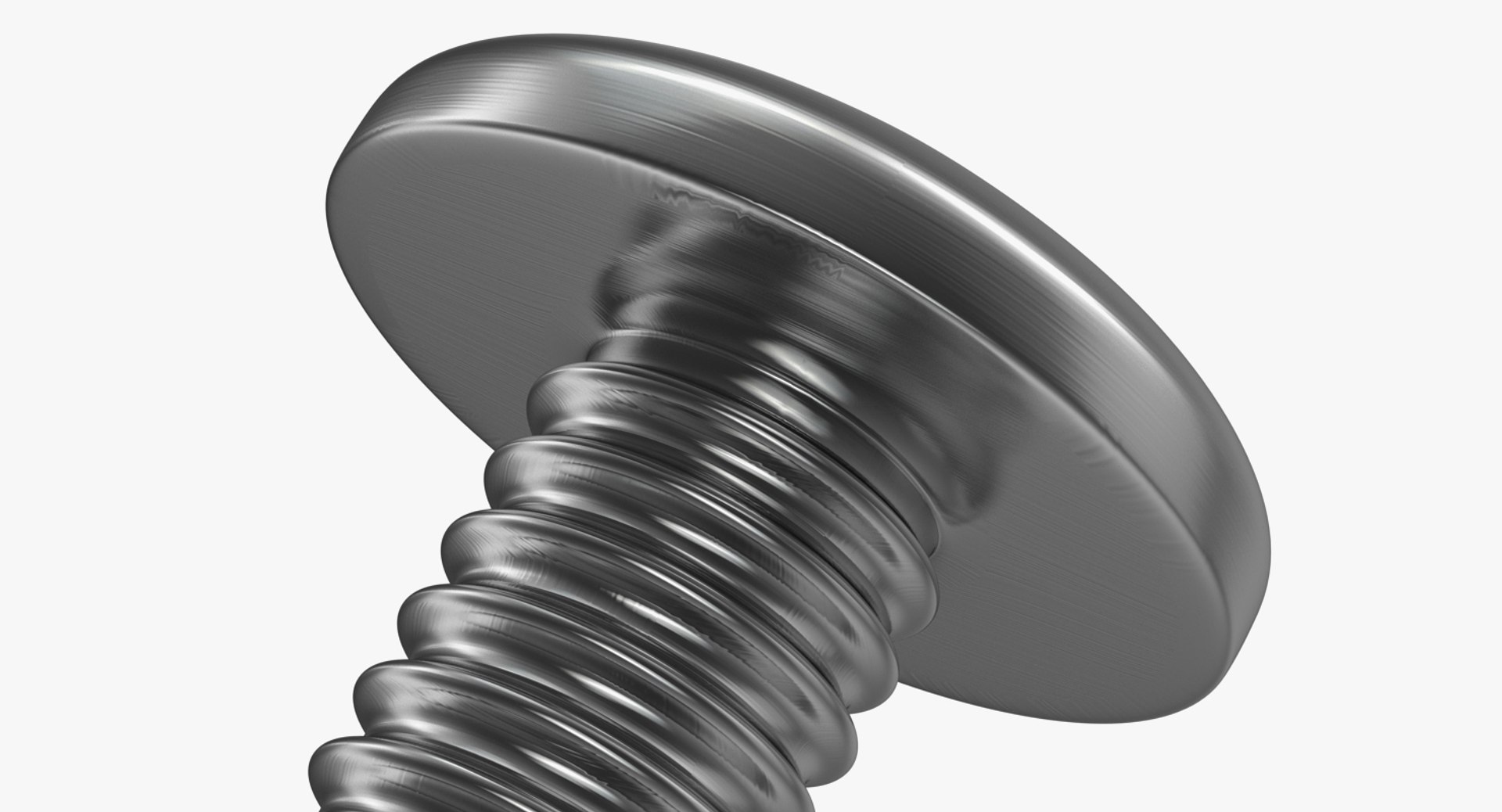 3D Machine Screw Model - TurboSquid 1253350