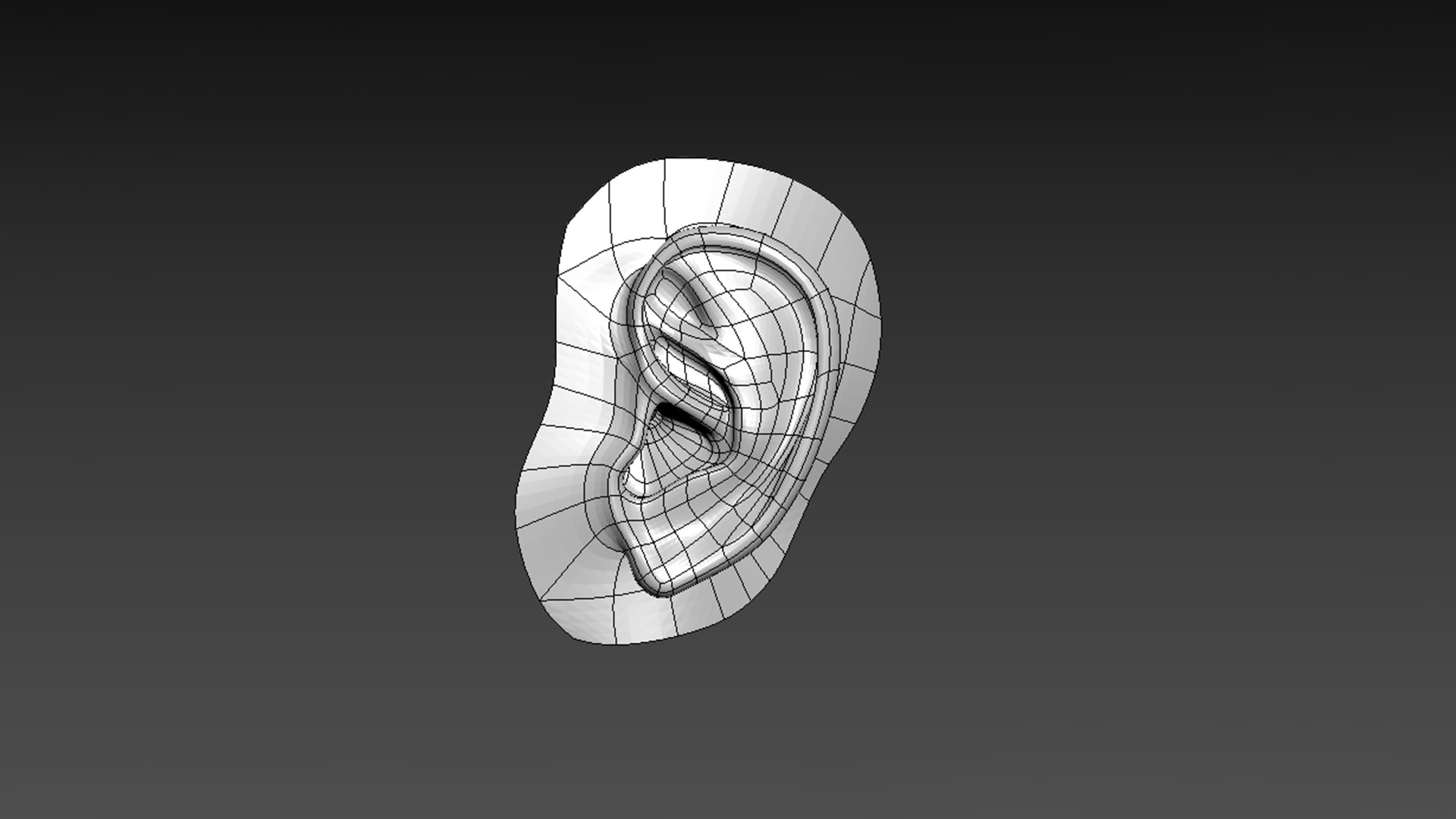 Ear Human Low-poly 3D Model 3D Model - TurboSquid 2204571