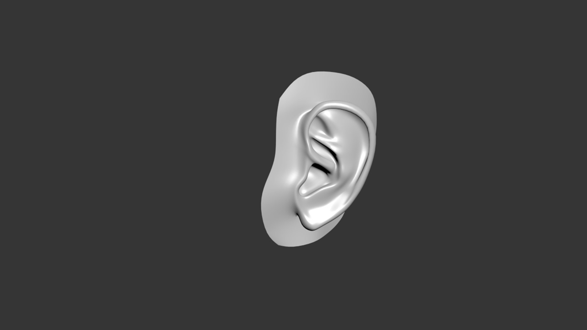 Ear Human Low-poly 3D Model 3D Model - TurboSquid 2204571