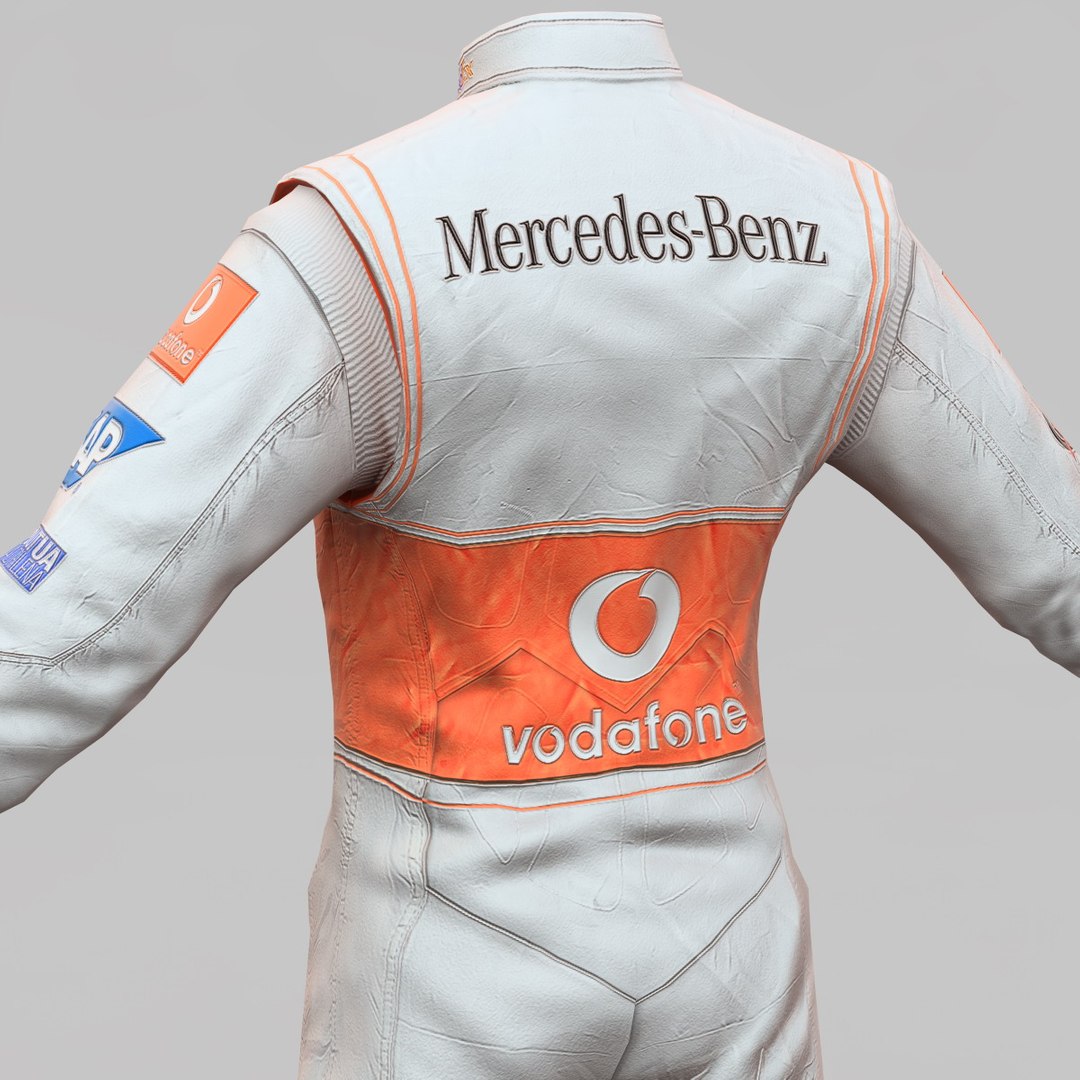 racing driver clothes 2 3d 3ds
