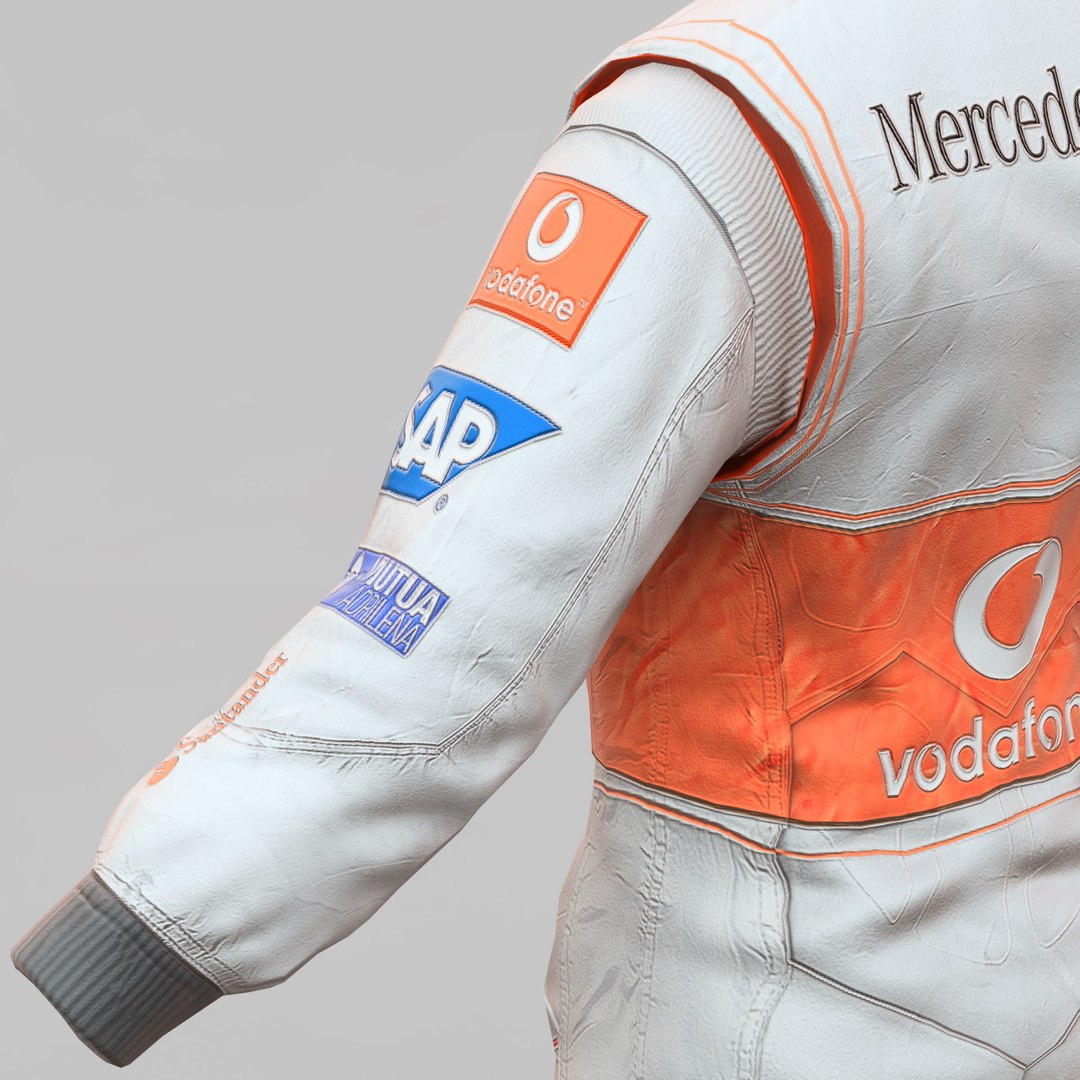 racing driver clothes 2 3d 3ds