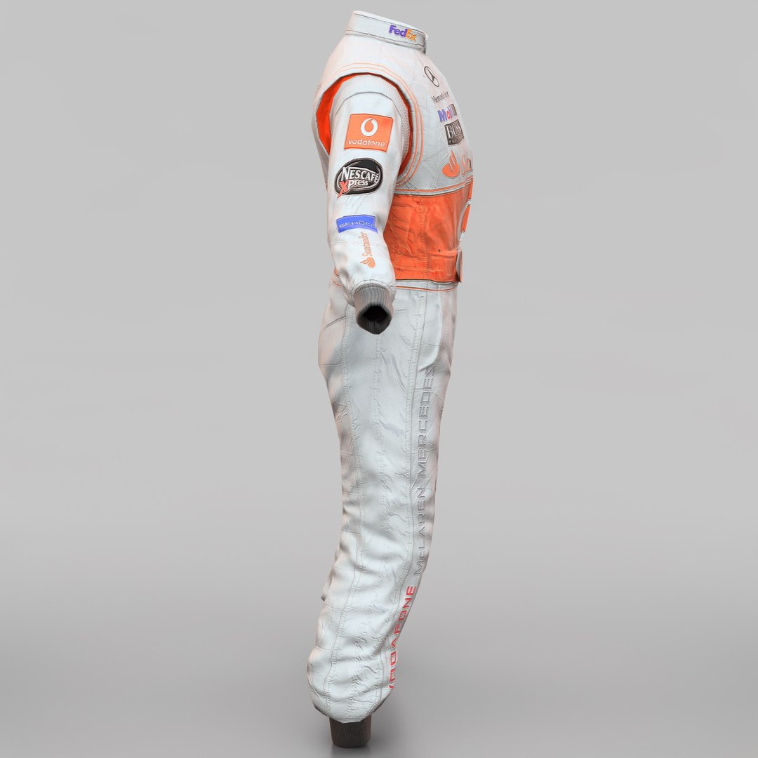 racing driver clothes 2 3d 3ds
