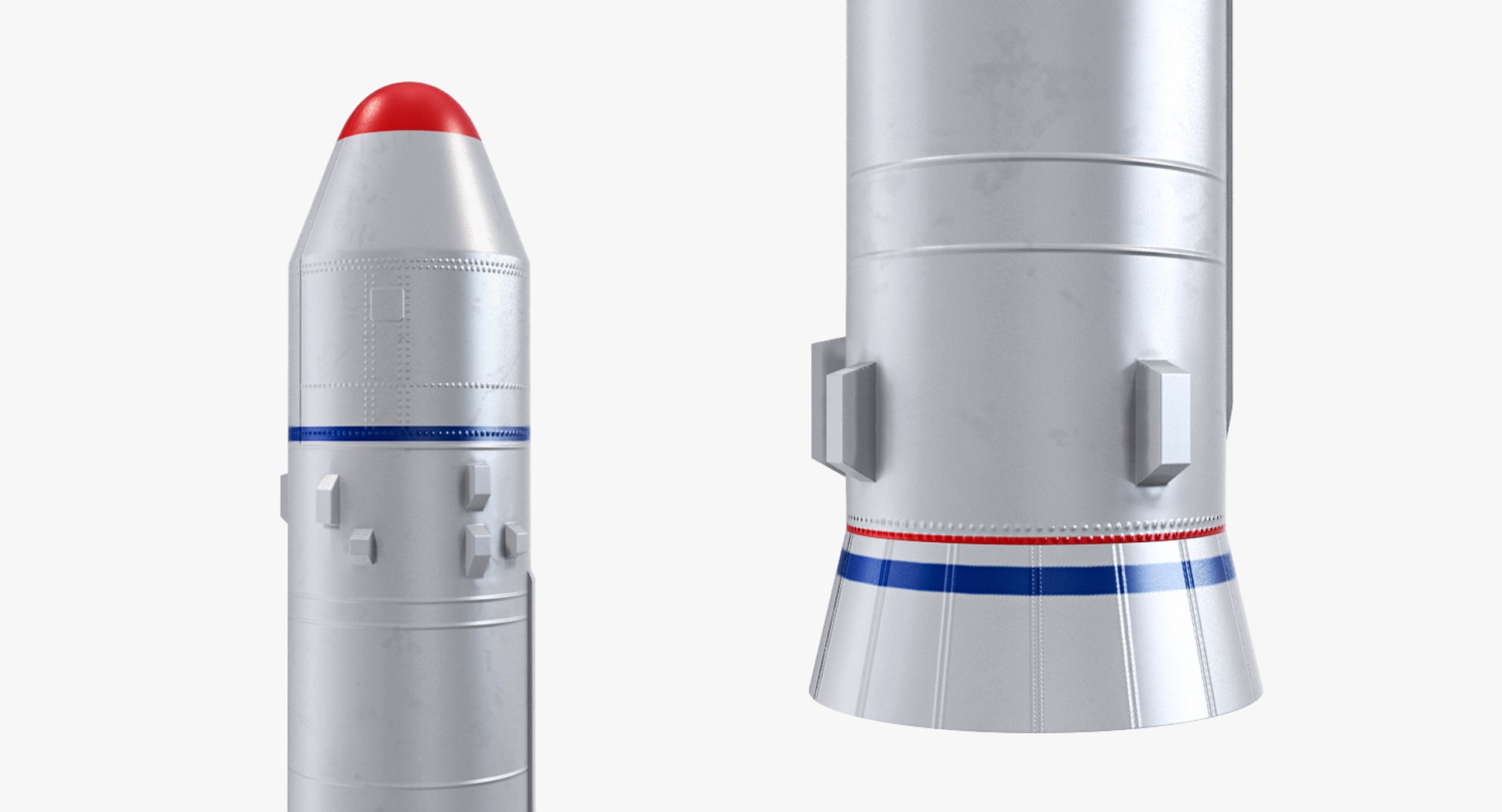 3D Taepodong 2 Nuclear Warhead Model - TurboSquid 1249316