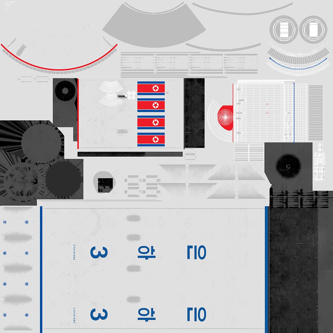 3D Taepodong 2 Nuclear Warhead Model - TurboSquid 1249316