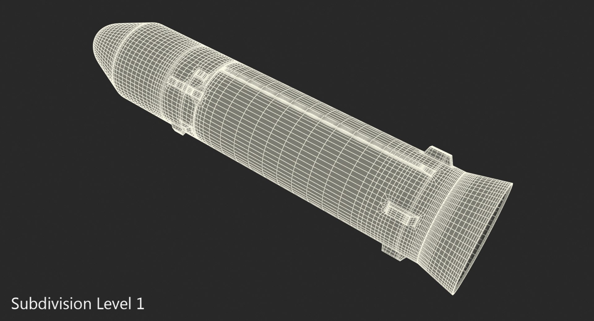 3D Taepodong 2 Nuclear Warhead Model - TurboSquid 1249316