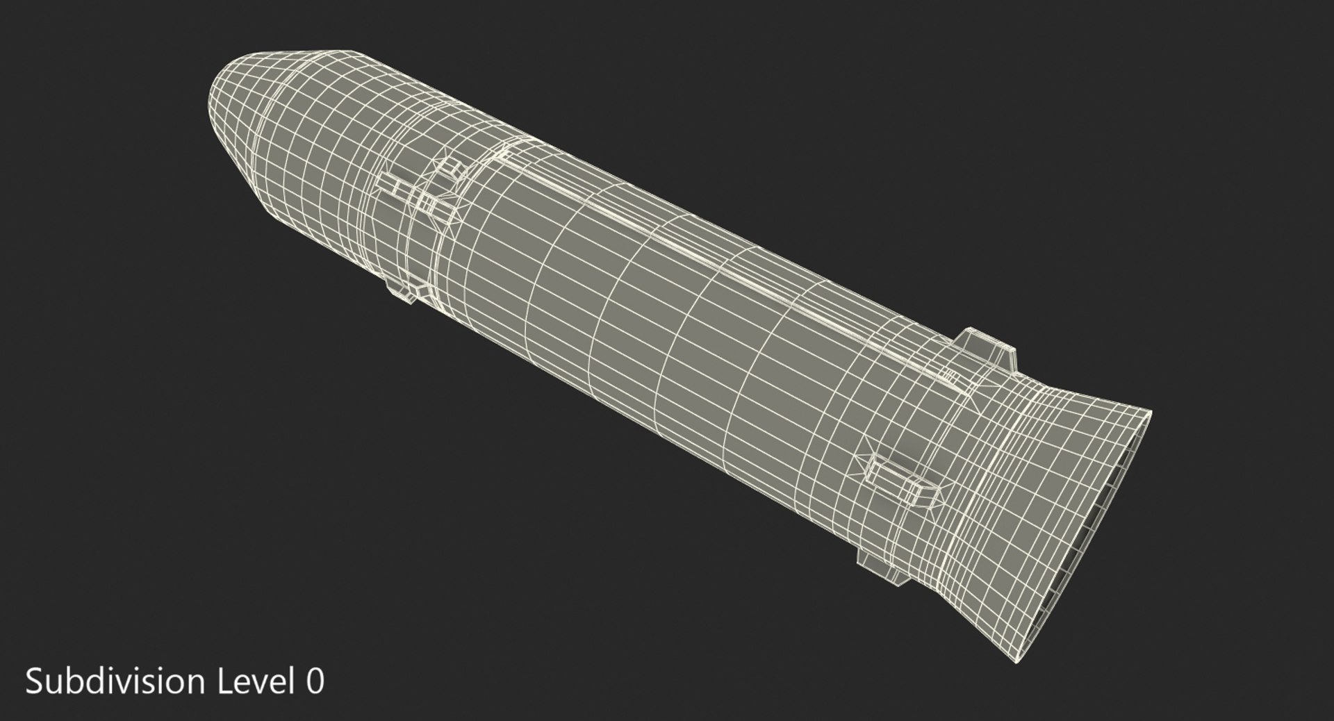 3D Taepodong 2 Nuclear Warhead Model - TurboSquid 1249316