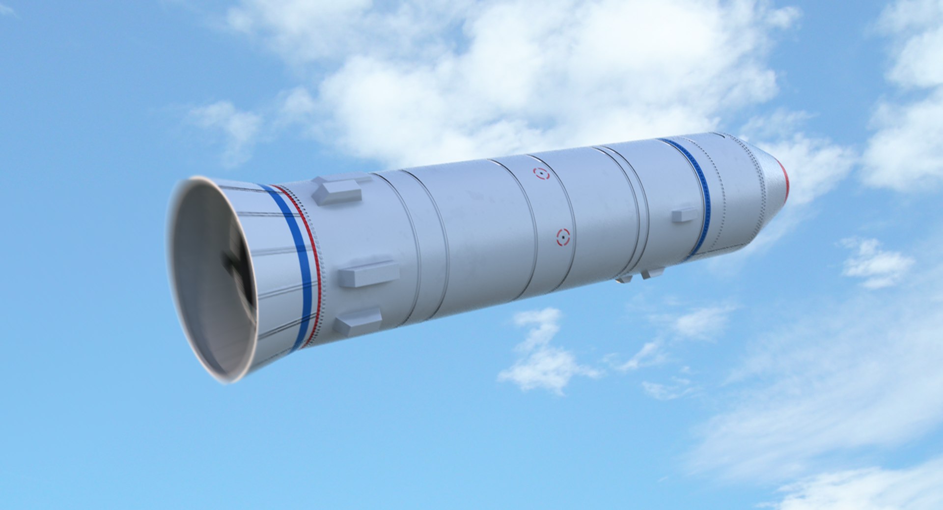 3D Taepodong 2 Nuclear Warhead Model - TurboSquid 1249316