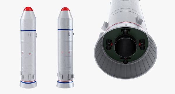 3D taepodong 2 nuclear warhead model - TurboSquid 1249316