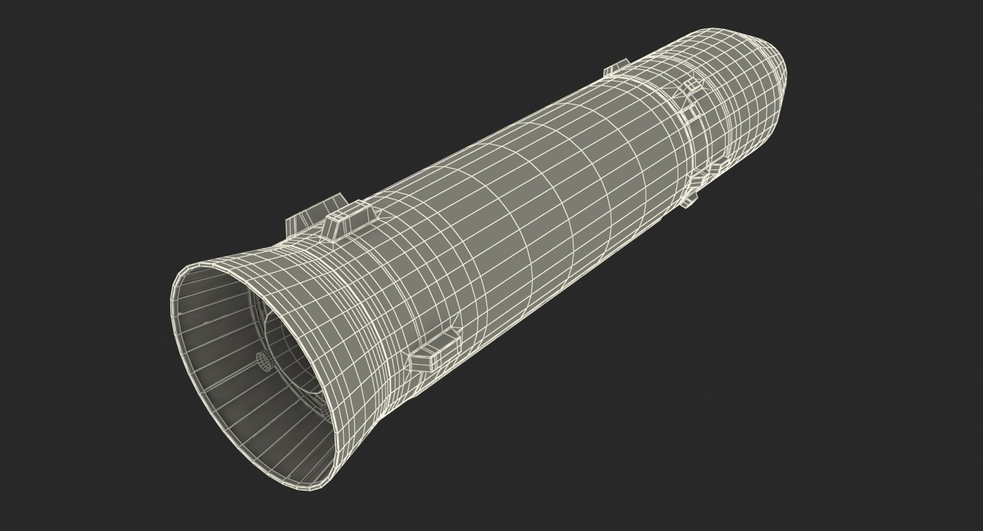 3D Taepodong 2 Nuclear Warhead Model - TurboSquid 1249316