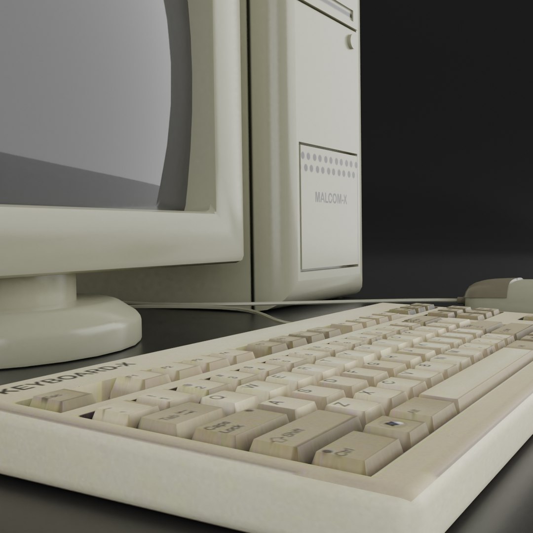 3D Old Computer Realistic Ready Model - TurboSquid 1481624