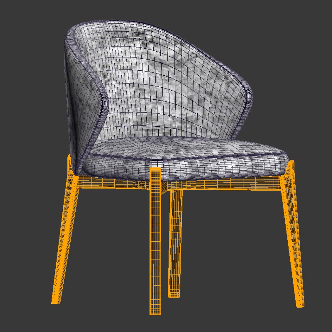 3D Astele Ellen Dining Chair - TurboSquid 1492843