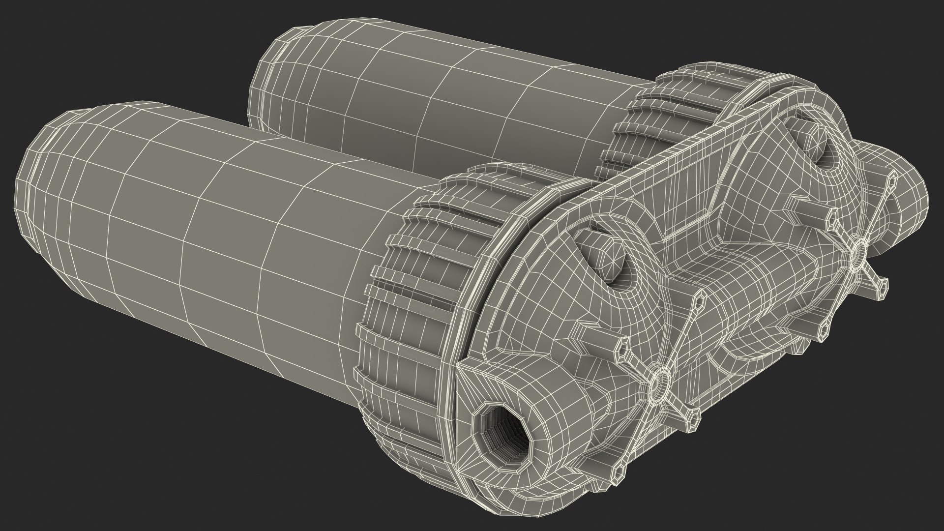 Dual Stage Water Filter Housing Transparent 3D Model - TurboSquid 1735226