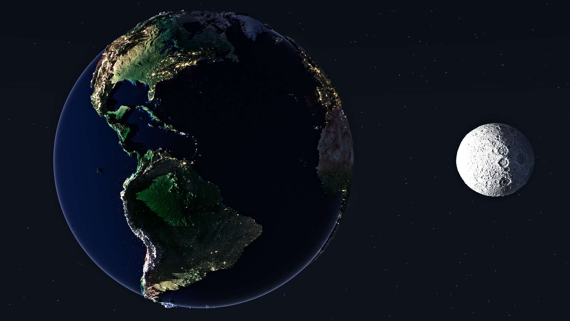 Earth moon model - TurboSquid 1699416