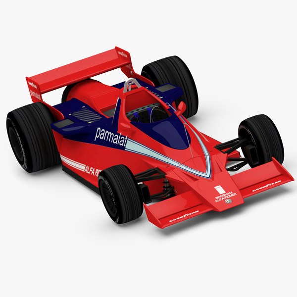 formula racing car brabham 3d max