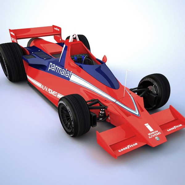 formula racing car brabham 3d max