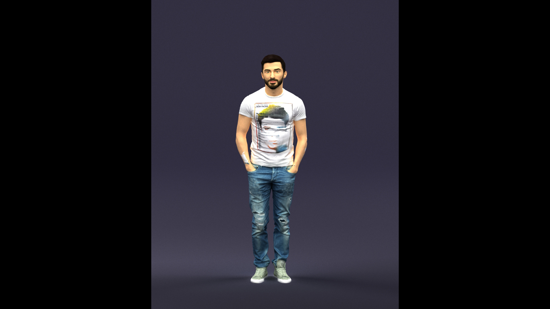 Scanned Realistic Human Model - TurboSquid 1649720