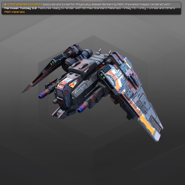 modelo 3d SF Bomber RK5 - TurboSquid 1279545