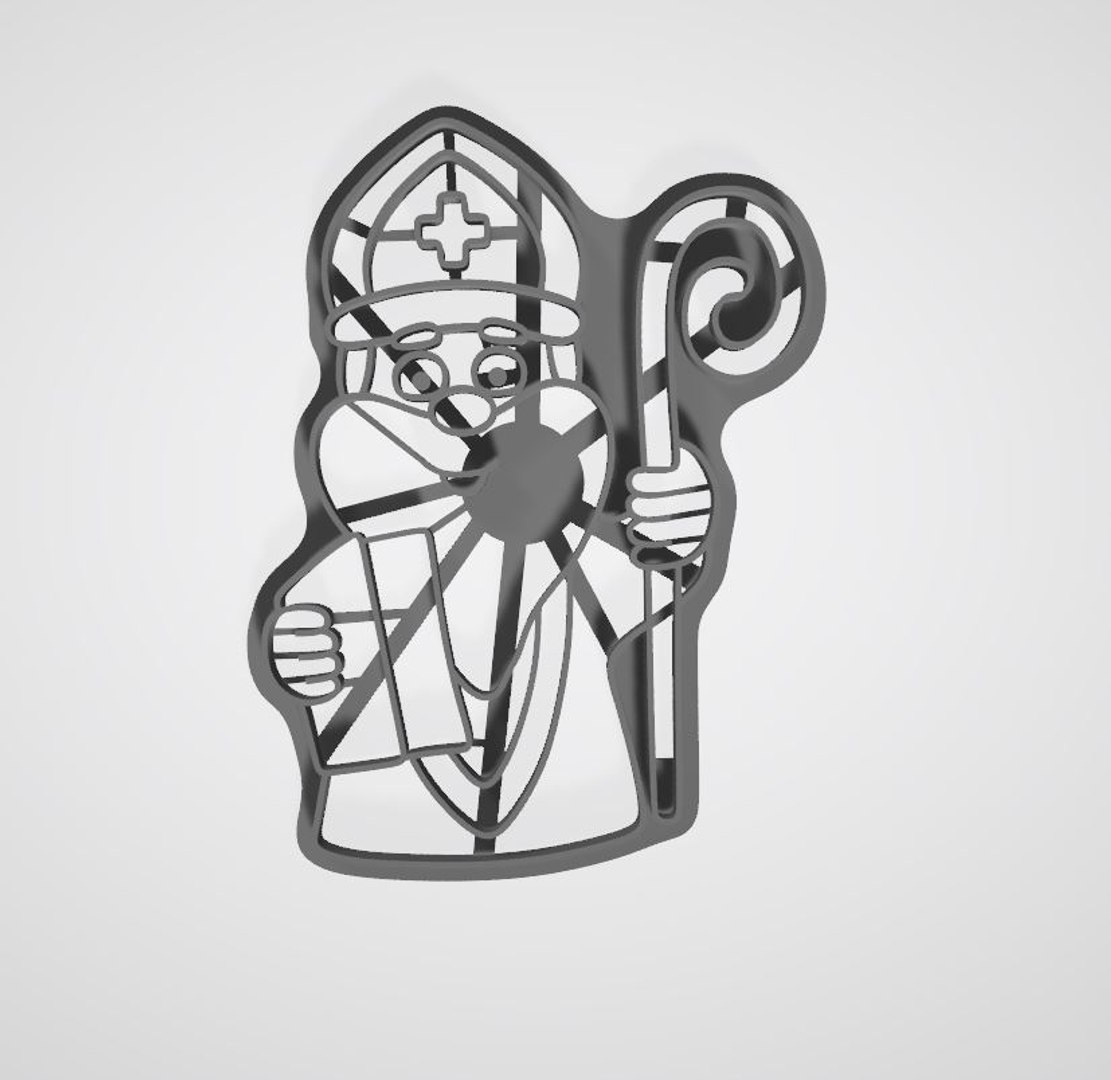 Saint Nicholas Stamp Felling Model - TurboSquid 1348200