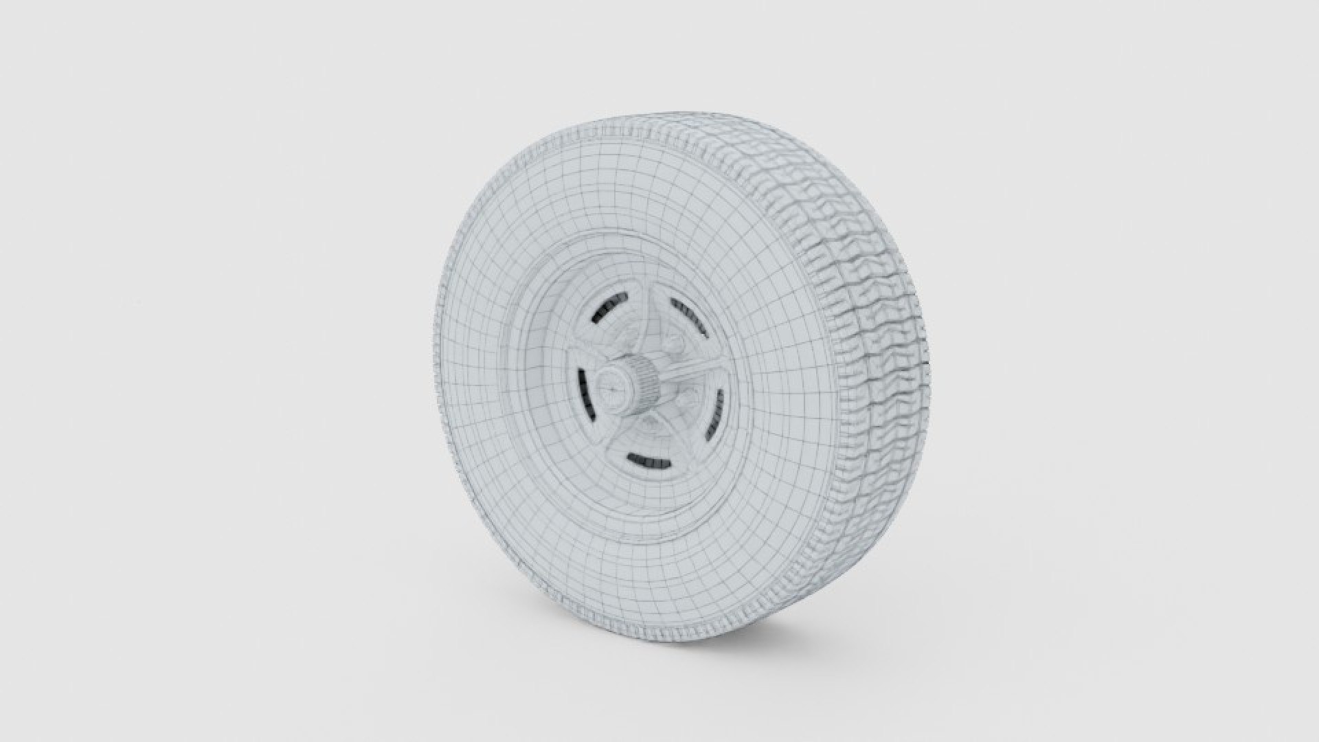 3D Buick Riviera Wheel With Rim Model - TurboSquid 2157604