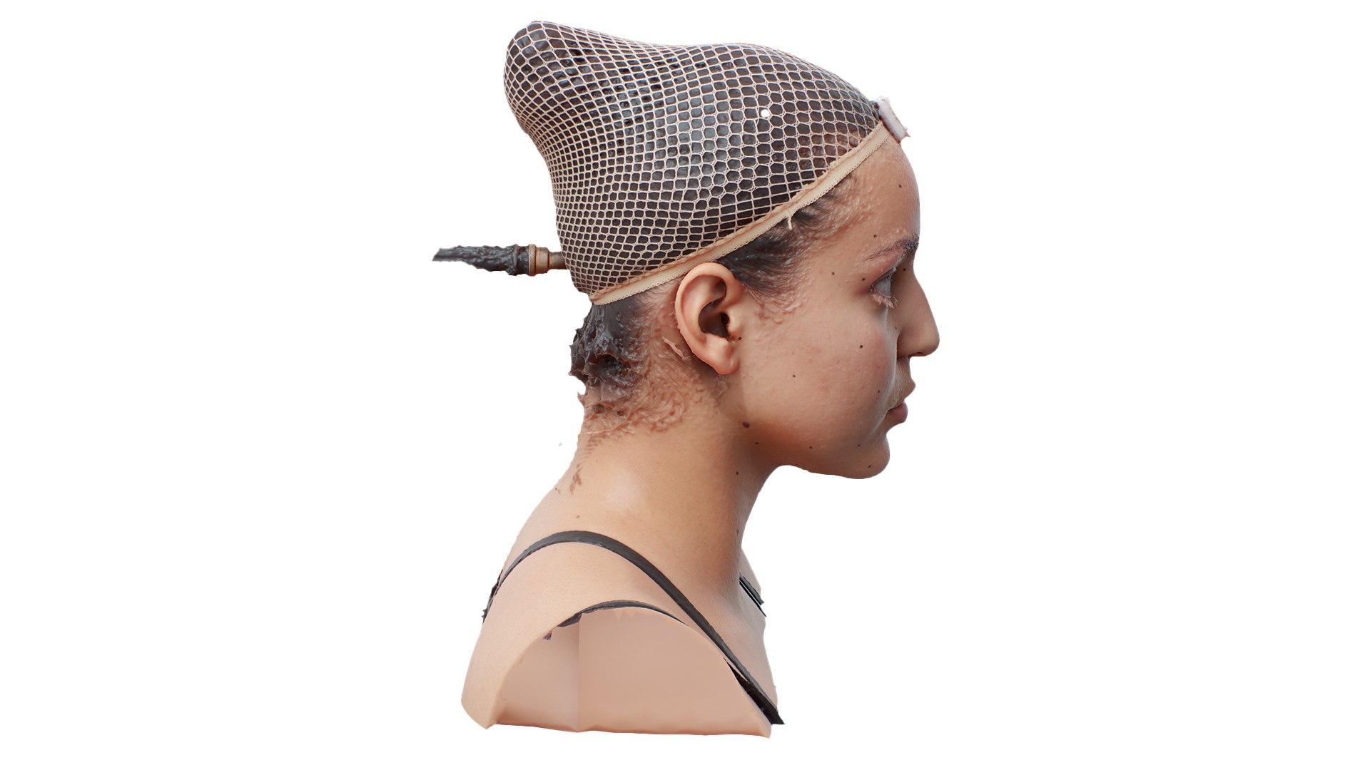 3D Raw Head Scan Poppy Cox - TurboSquid 1821474