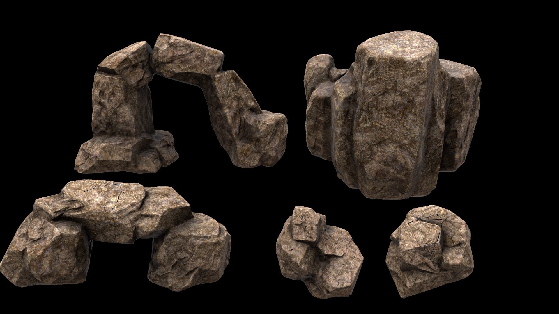 3d Rock Model