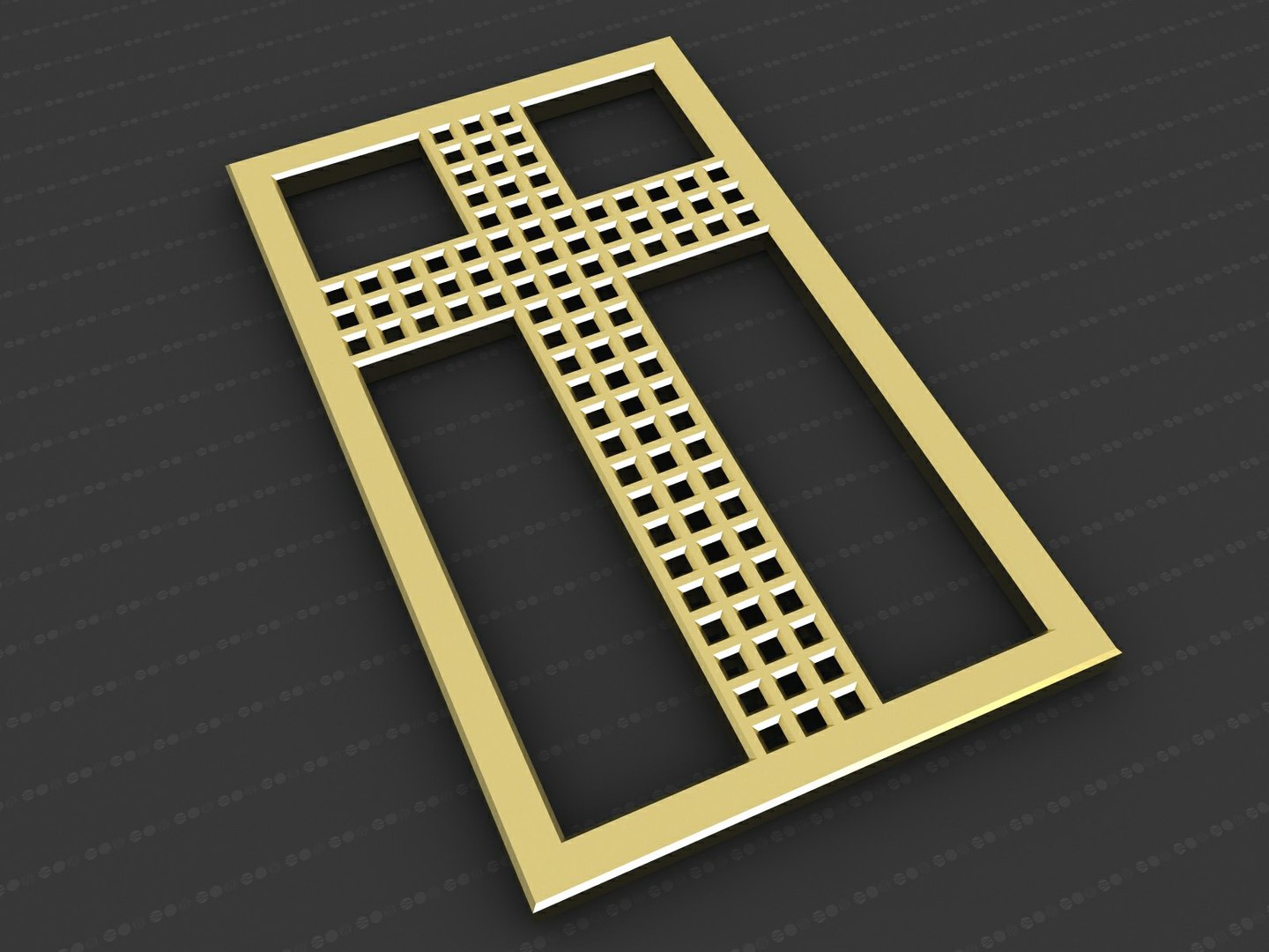 3D cross - TurboSquid 1474418