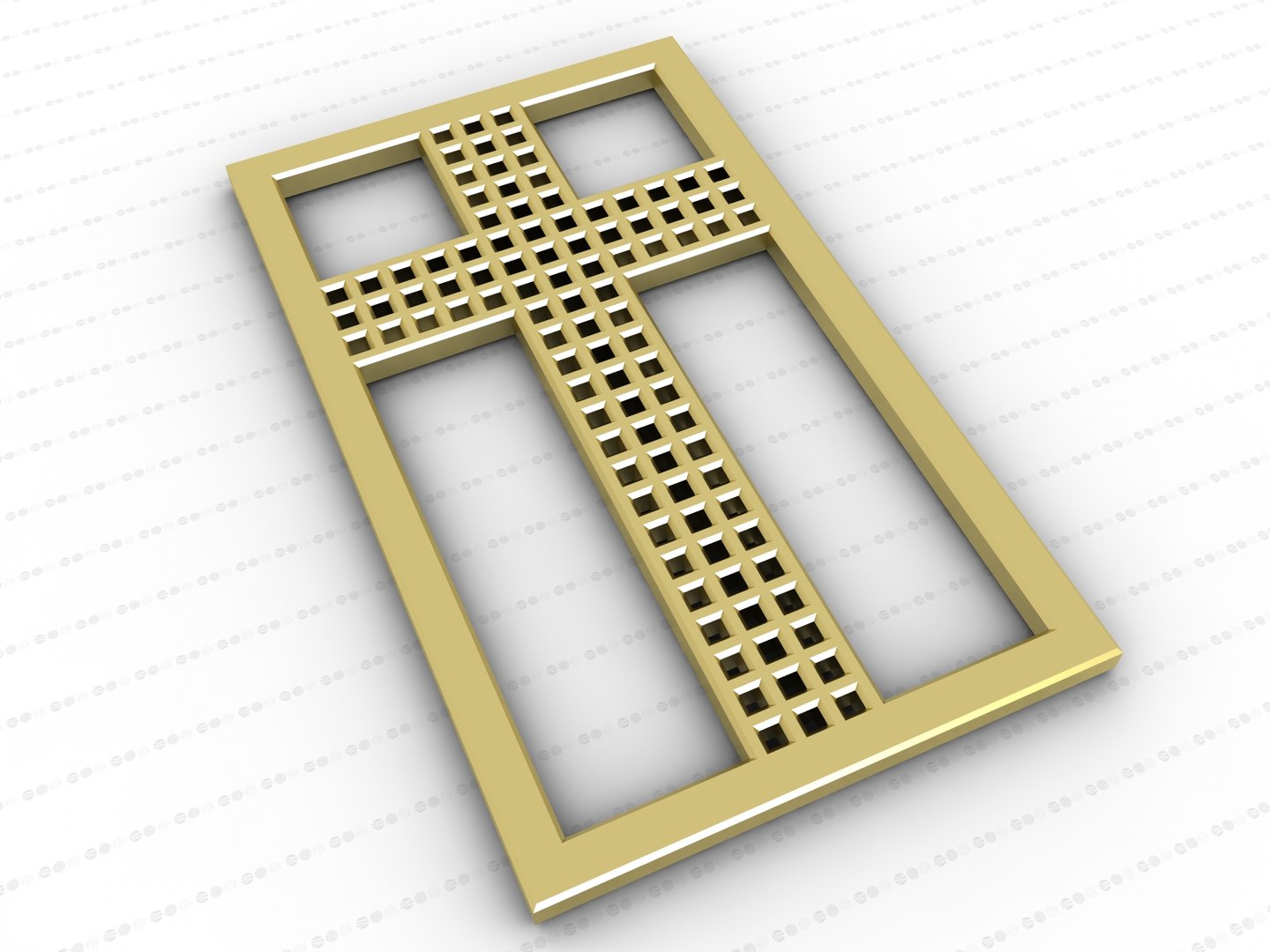 3D cross - TurboSquid 1474418