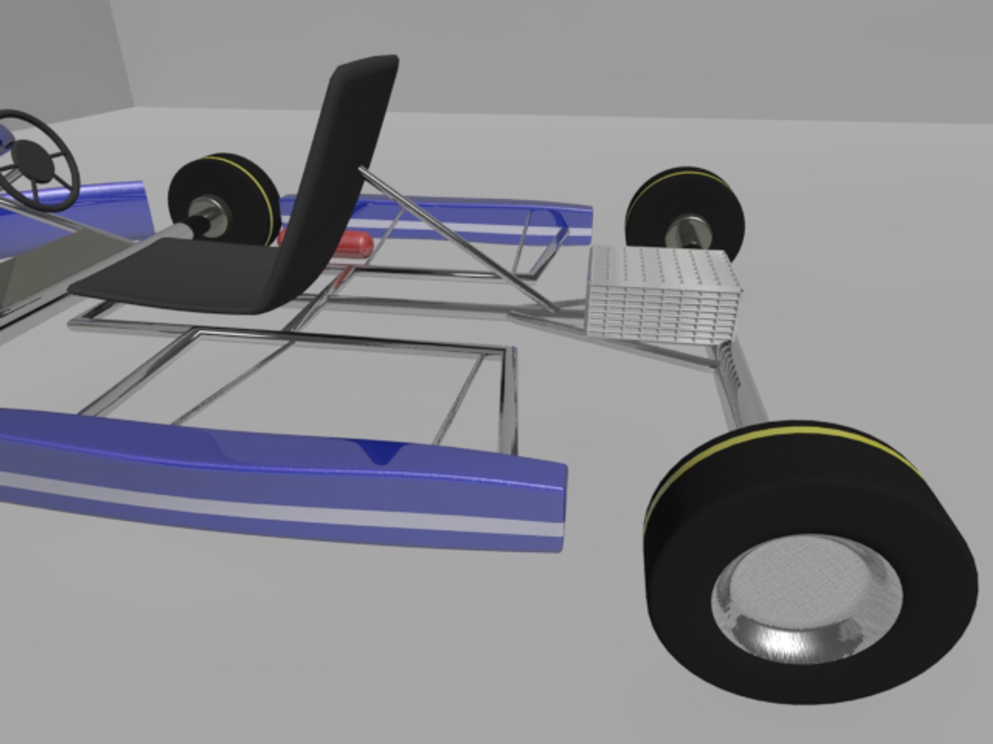 3d Racing Kart Model