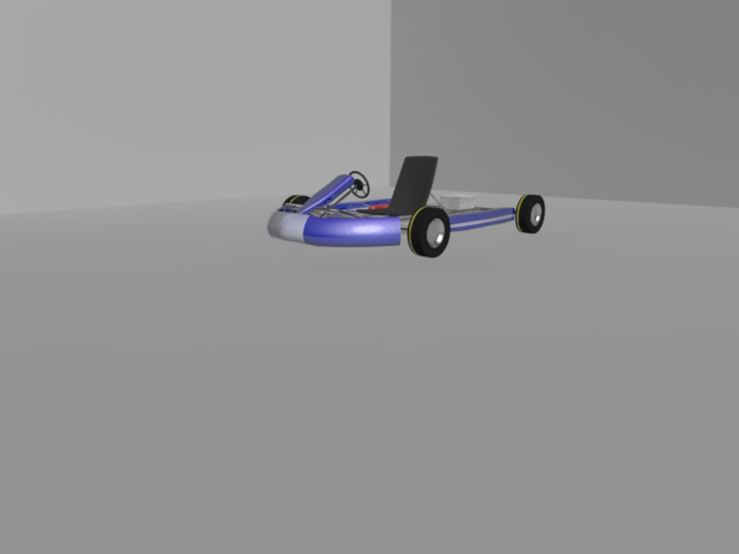 3d Racing Kart Model