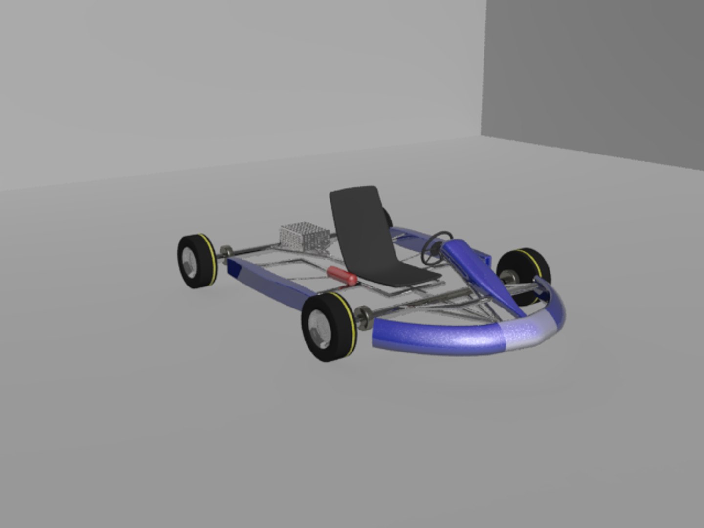 3d Racing Kart Model